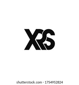 Xrs Letter Original Monogram Logo Design Stock Vector (Royalty Free ...