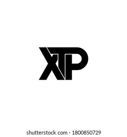 Xtp Letter Original Monogram Logo Design Stock Vector (Royalty Free ...