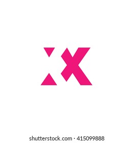 Xx Logo Vector Graphic Branding Letter Stock Vector (Royalty Free ...