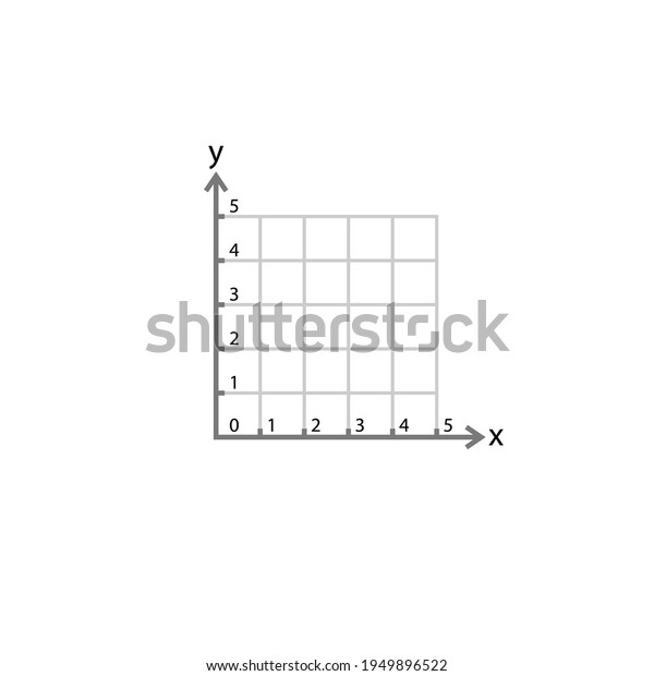 Xy Graph Clipart Image Isolated On Stock Vector (Royalty Free ...