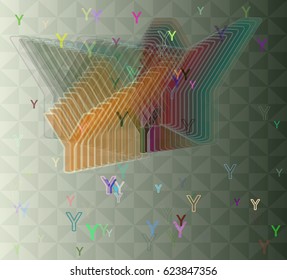 Y Alphabet Idea Design Stock Vector (Royalty Free) 623847356 | Shutterstock