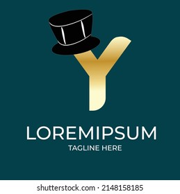 Y Letter Hat Logo Vector Template Stock Vector (Royalty Free ...