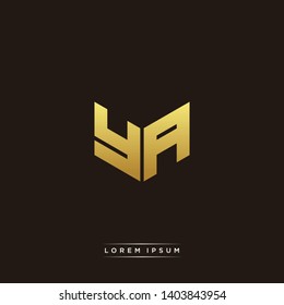 Yi Logo Letter Initial Logo Designs: vector de stock (libre de regalías ...