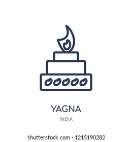 Yagna Icon Yagna Linear Symbol Design Stock Vector (Royalty Free) 1215190282 | Shutterstock