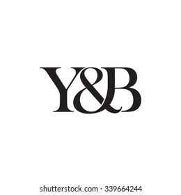 Yb Initial Logo Ampersand Monogram Logo: เวกเตอร์สต็อก (ปลอดค่า ...