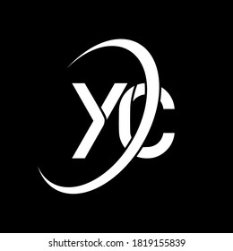 Yc Logo Y C Design White Stock Vector (Royalty Free) 1819155839 ...