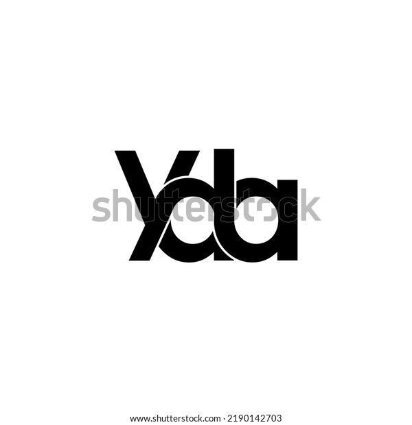 Yda Letter Original Monogram Logo Design Stock Vector (Royalty Free ...