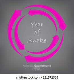 Year Snake Stock Vector (Royalty Free) 121572538 | Shutterstock