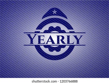 Yearly Jean Background Stock Vector (Royalty Free) 1203766888 ...