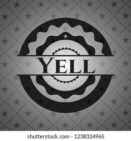 Yell Black Badge Stock Vector (Royalty Free) 1238324965 | Shutterstock