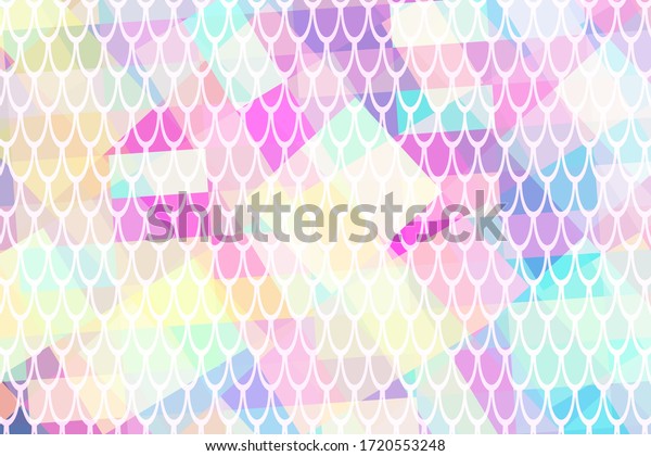 Yellow Abstract Vector Background Fish Scale Stock Vector (Royalty Free ...