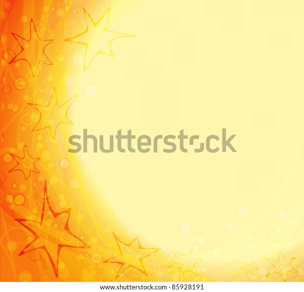 Yellow Background Stars Stock Vector (Royalty Free) 85928191 | Shutterstock