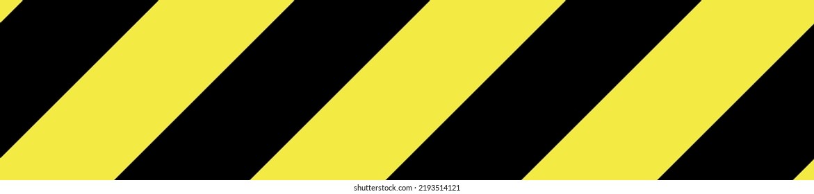 Yellow Black Hazard Stripes Road Sign Stock Vector (Royalty Free ...