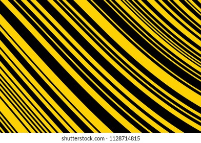 Yellow Black Striped Background Bright Pattern Stock Vector (Royalty ...
