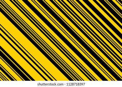 Yellow Black Striped Background Bright Pattern Stock Vector (Royalty ...