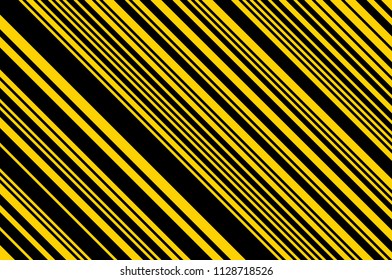 Yellow Black Striped Background Bright Pattern Stock Vector (Royalty ...