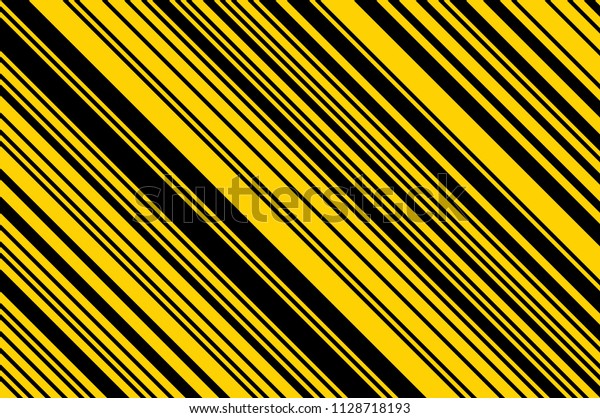 Yellow Black Striped Background Bright Pattern Stock Vector (Royalty ...