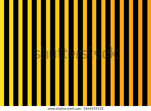 Yellow Black Vertical Line Background Vector Stock Vector (Royalty Free ...