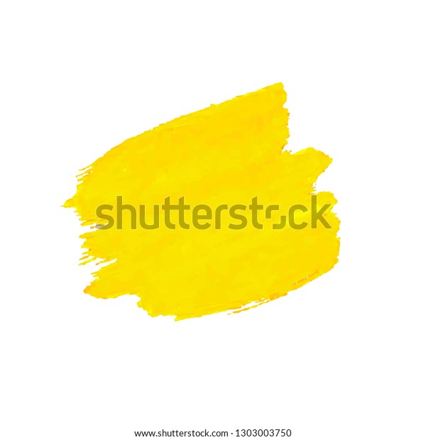 Yellow Blob Isolated Vector Illustration Stock Vector (Royalty Free ...
