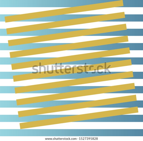 Yellow Blue Lines White Stock Vector (Royalty Free) 1527395828 ...