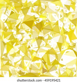 Yellow Break Mosaic Background Creative Design Stock Vector (Royalty ...