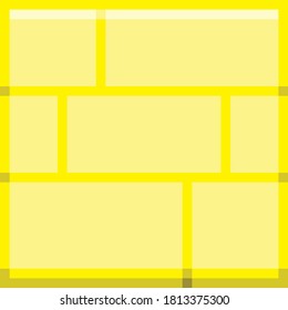 Yellow Brick Texture Pixel Art Vector Stock Vector (Royalty Free ...