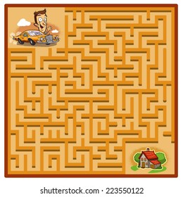 1,261 Car maze game Images, Stock Photos & Vectors | Shutterstock