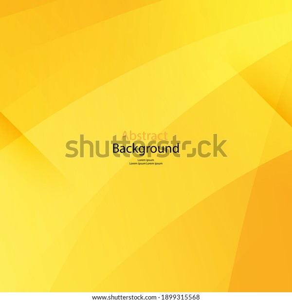 Yellow Color Background Abstract Art Vector Stock Vector (Royalty Free ...