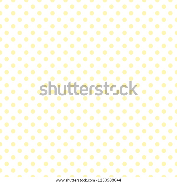 Yellow Color Dotted Pattern On White Stock Vector (Royalty Free ...
