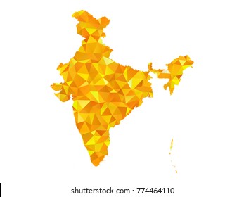 798 India map gold Images, Stock Photos & Vectors | Shutterstock