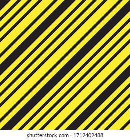 Black Yellow Diagonal Lines Warning Lines: ilustrações stock 765681625 ...