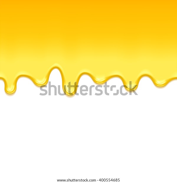 Yellow Drips On White Back Lemon: vector de stock (libre de regalías ...