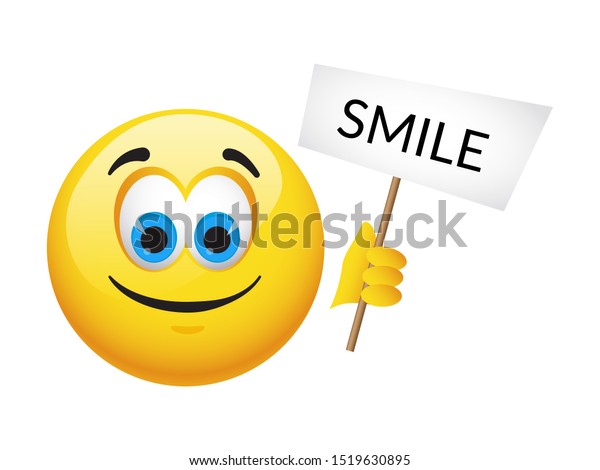 Yellow Emoticons Emojis Vector Illustration Realistic Stock Vector ...
