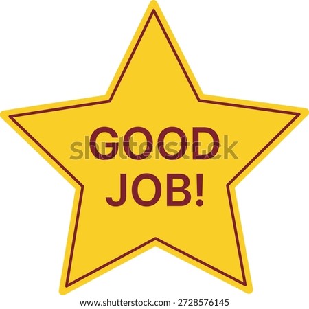 Good Job Star | Free download on ClipArtMag