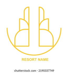 Yellow Gate Company Logo Stock Vector (Royalty Free) 2190337749 ...