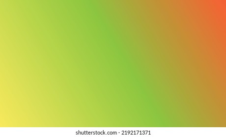 Yellow Green Orange Tricolor Gradient Background Stock Vector (Royalty ...
