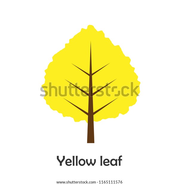 Yellow Leaf Cartoon Style Card Fruit Stock Vector (Royalty Free ...