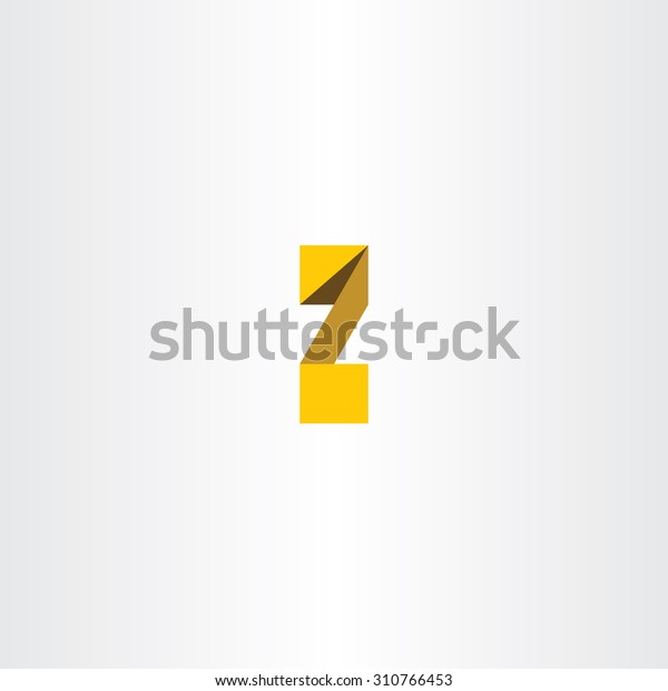 Yellow Letter Z Font Logo Icon Stock Vector (Royalty Free) 310766453 ...