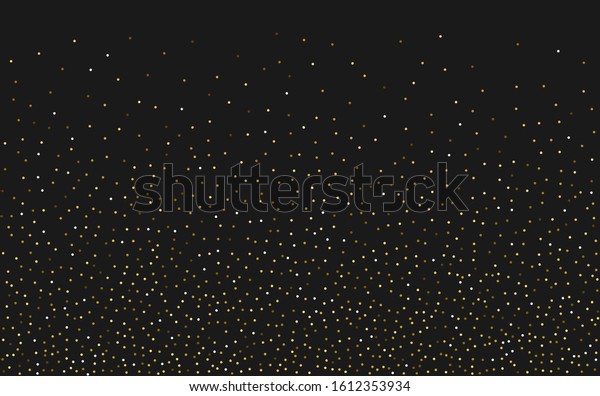 Yellow Light Dot Design Gold Holiday Stock Vector (Royalty Free ...