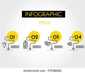 8,550 4 tab infographic Images, Stock Photos & Vectors | Shutterstock