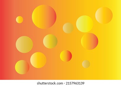 Yellow Orange Mixed Wallpaper Background Stock Vector (Royalty Free ...