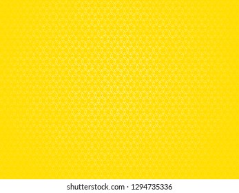 Yellow Outline Hexagon Pattern Stock Vector (Royalty Free) 1294735336 ...