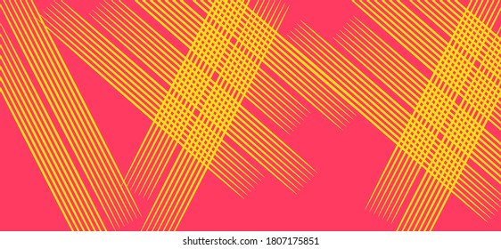Yellow Red Background Yellow Lines On Stock Vector (Royalty Free ...
