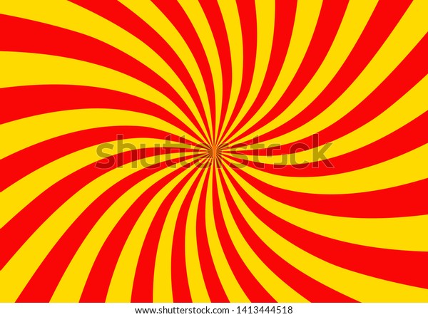 Yellow Red Sunshine Colorful Vector Background Stock Vector (Royalty ...