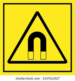 Yellow Safety Sign Stock Vector (Royalty Free) 1147612427 | Shutterstock
