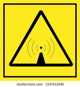 Yellow Safety Sign Stock Vector (Royalty Free) 1147612430 | Shutterstock