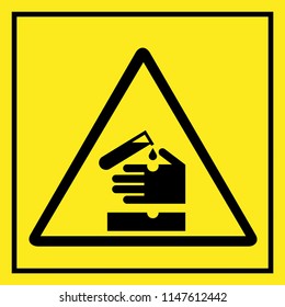 Yellow Safety Sign