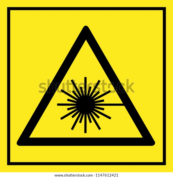 Yellow Safety Sign Stock Vector (Royalty Free) 1147612421 | Shutterstock