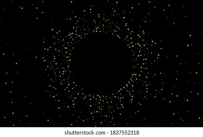 Yellow Shards Modern Vector Black Background Stock Vector (Royalty Free ...