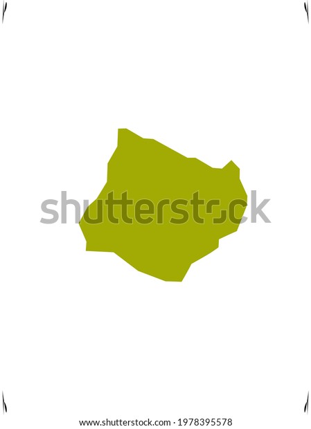 Yellow Silhouette Map City Ihiala Nigeria Stock Vector (Royalty Free ...